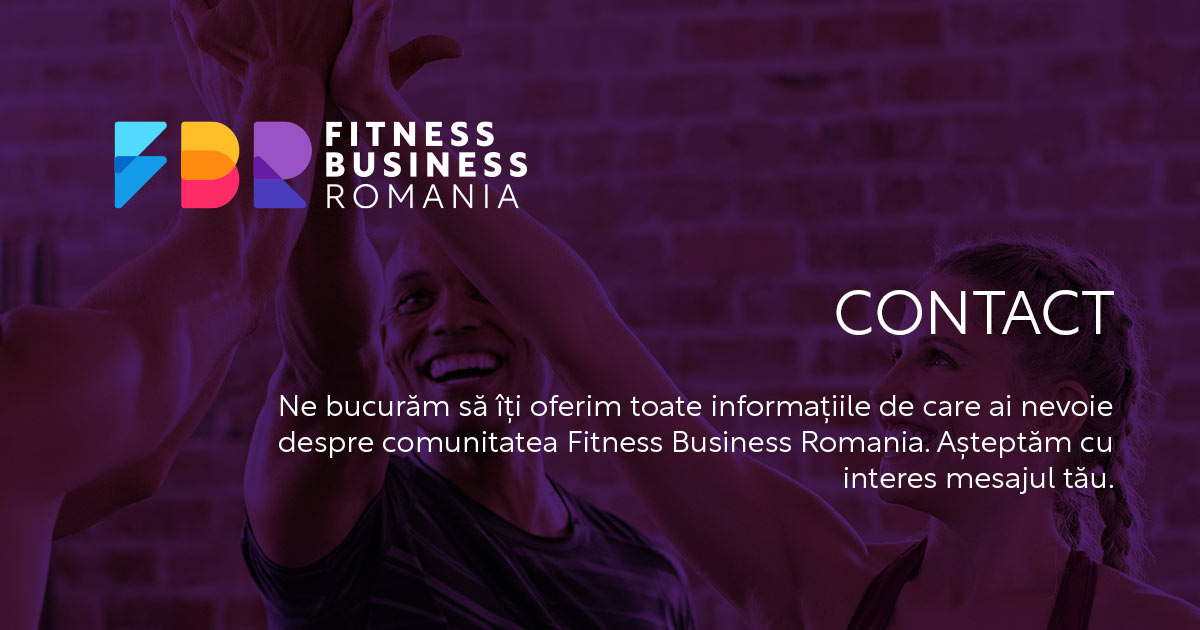 Contact - Fitness Business Romania